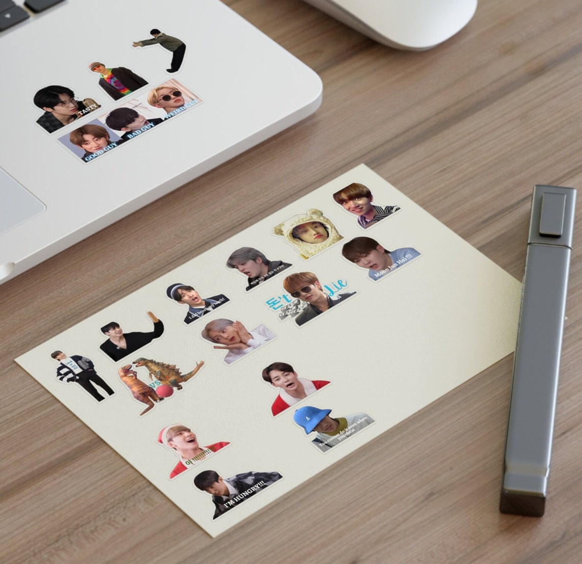 Going Seventeen Inspired Sticker Sheet With Christmas Version Updated ...