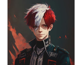 Shoto Todoroki Poster - Etsy UK