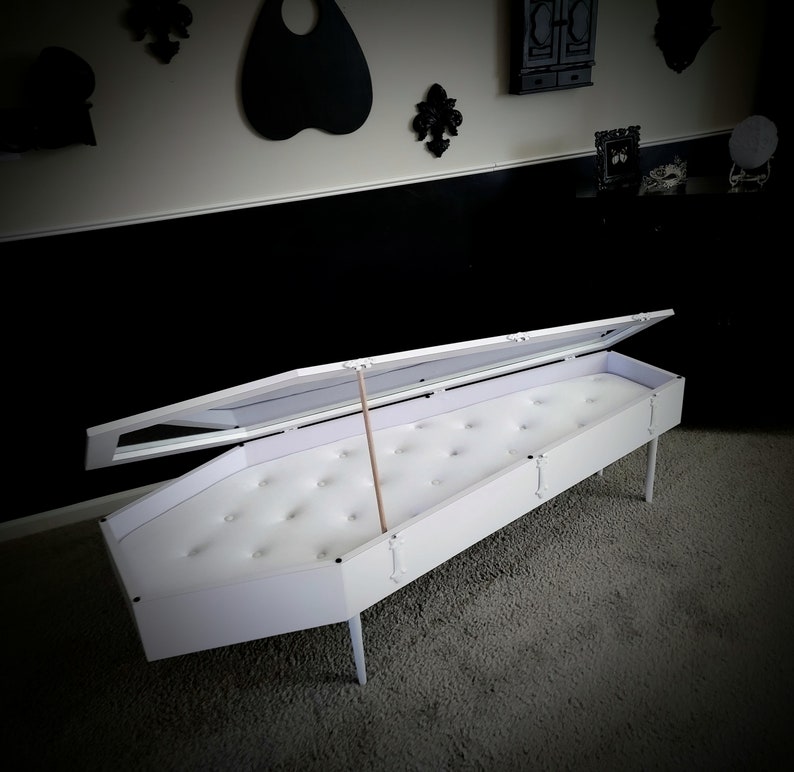 Coffin Shadow Box/display Coffee Table - Lilith - Etsy