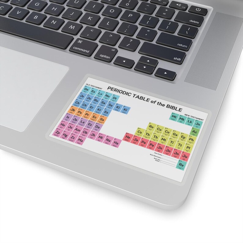 Bible Periodic Table Stickers - Etsy