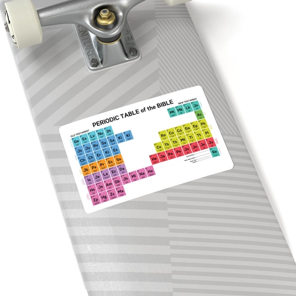 Periodic Table Digital Stickers - Etsy