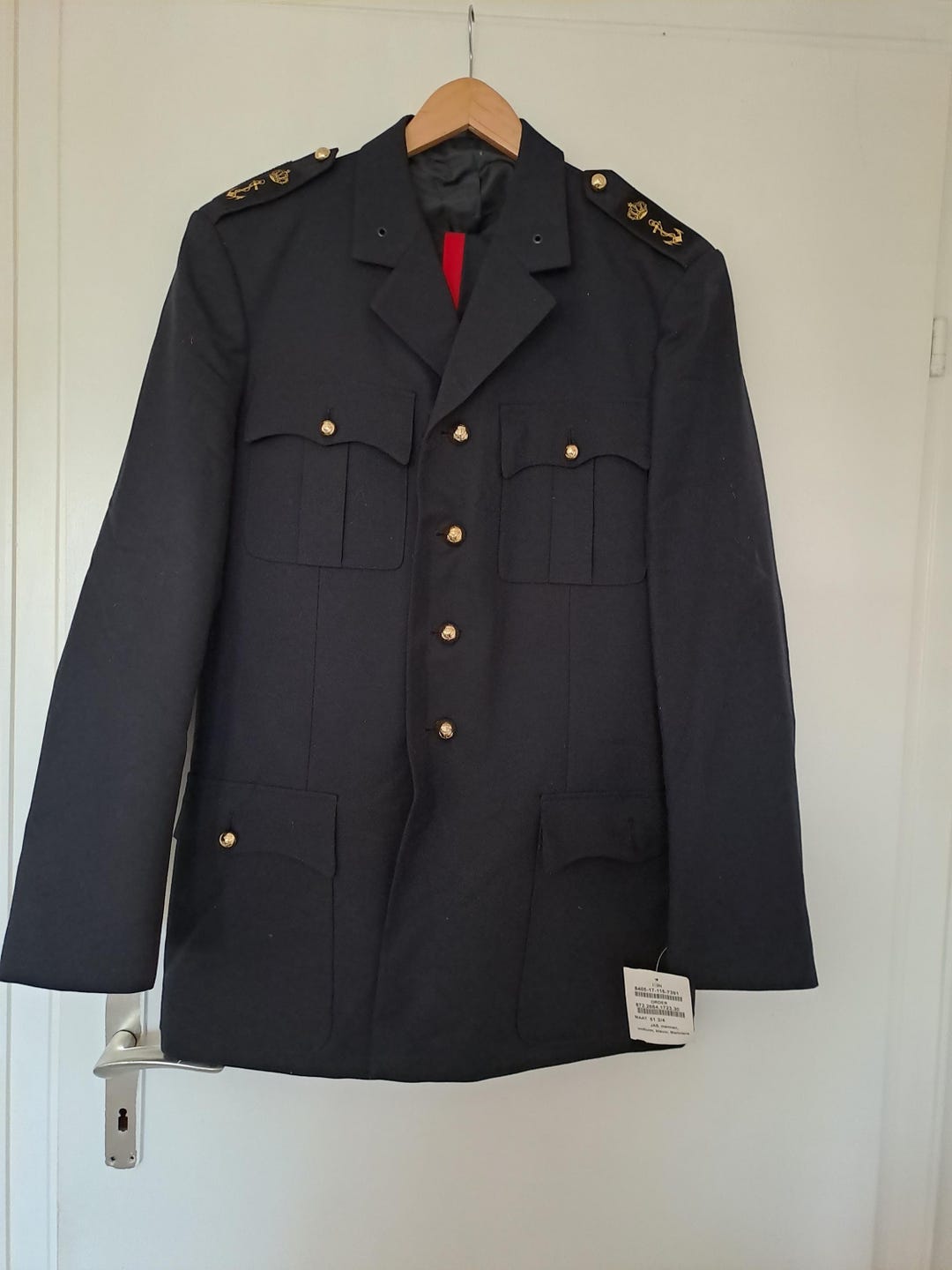 Nieuw En Ongedragen Korps Mariniers "barathea"uniform - Etsy