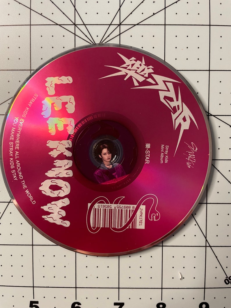 Rock-star Stray Kids CD Coasters - Etsy