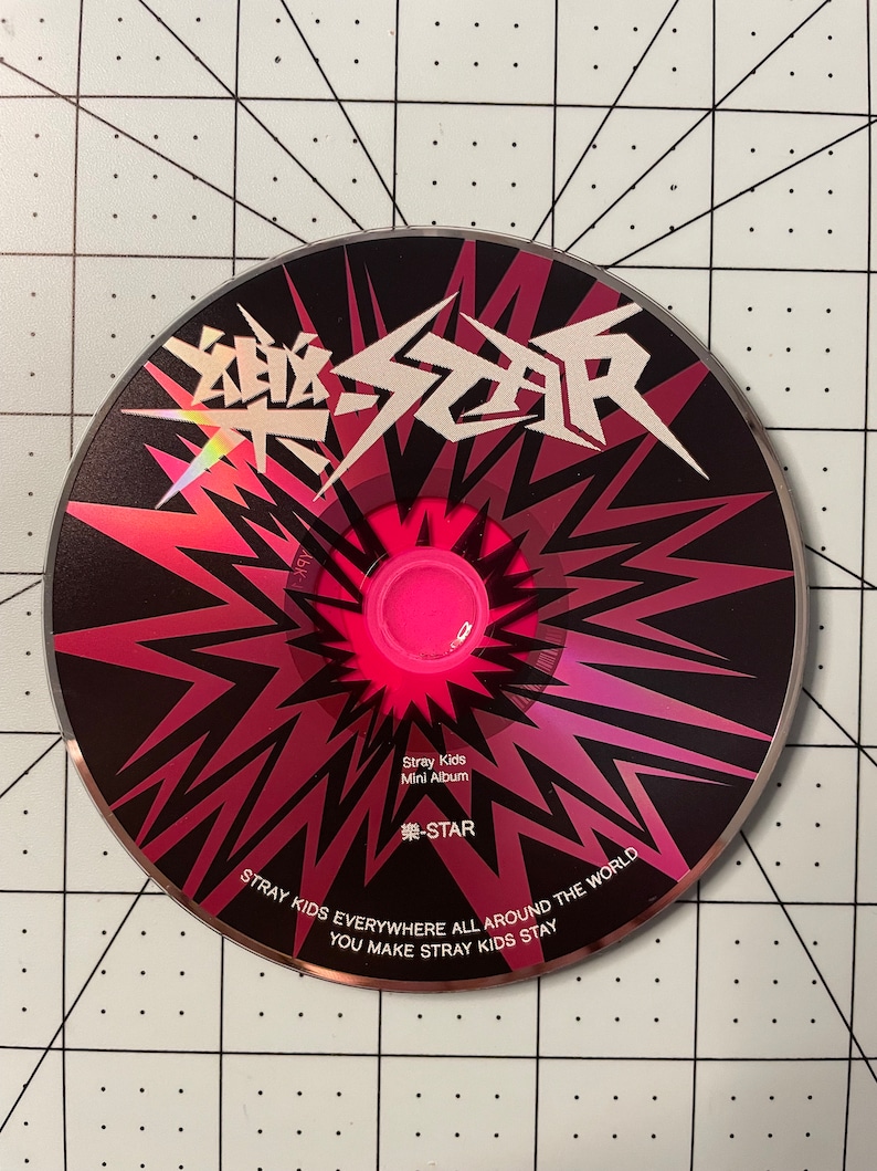 Rock-star Stray Kids CD Coasters - Etsy