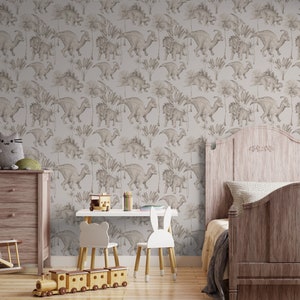 Dinosaur Wallpaper, Boy Nursery Wallpaper, Dinosaur Wallpapers ...