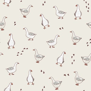 Silly Goose Wallpaper Duck Peel and Stick Wallpaper Goose Nursery ...