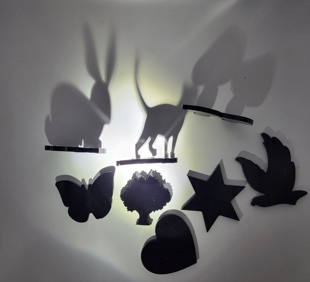 8 Different Shapes to Use to Create Shadows or on the Overhead Projector - Etsy