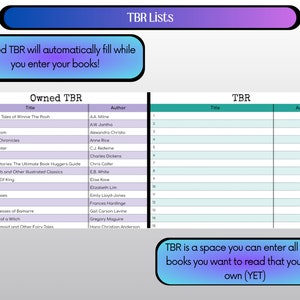 New!! Library Catalog Spreadsheet | Personal Book Tracker Template ...