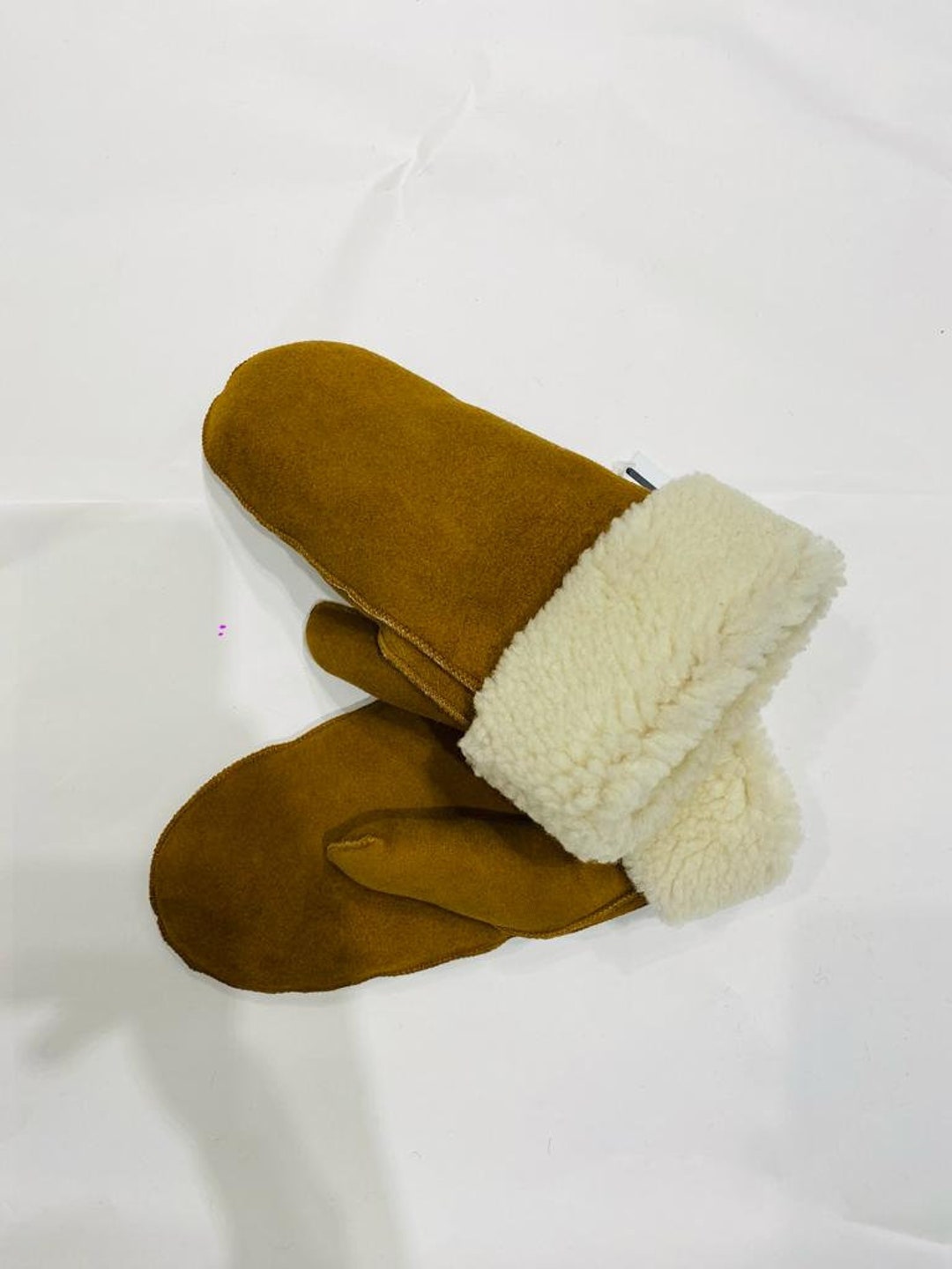 Guanti muffole in montone - Shearling gloves Unisex - Etsy Italia