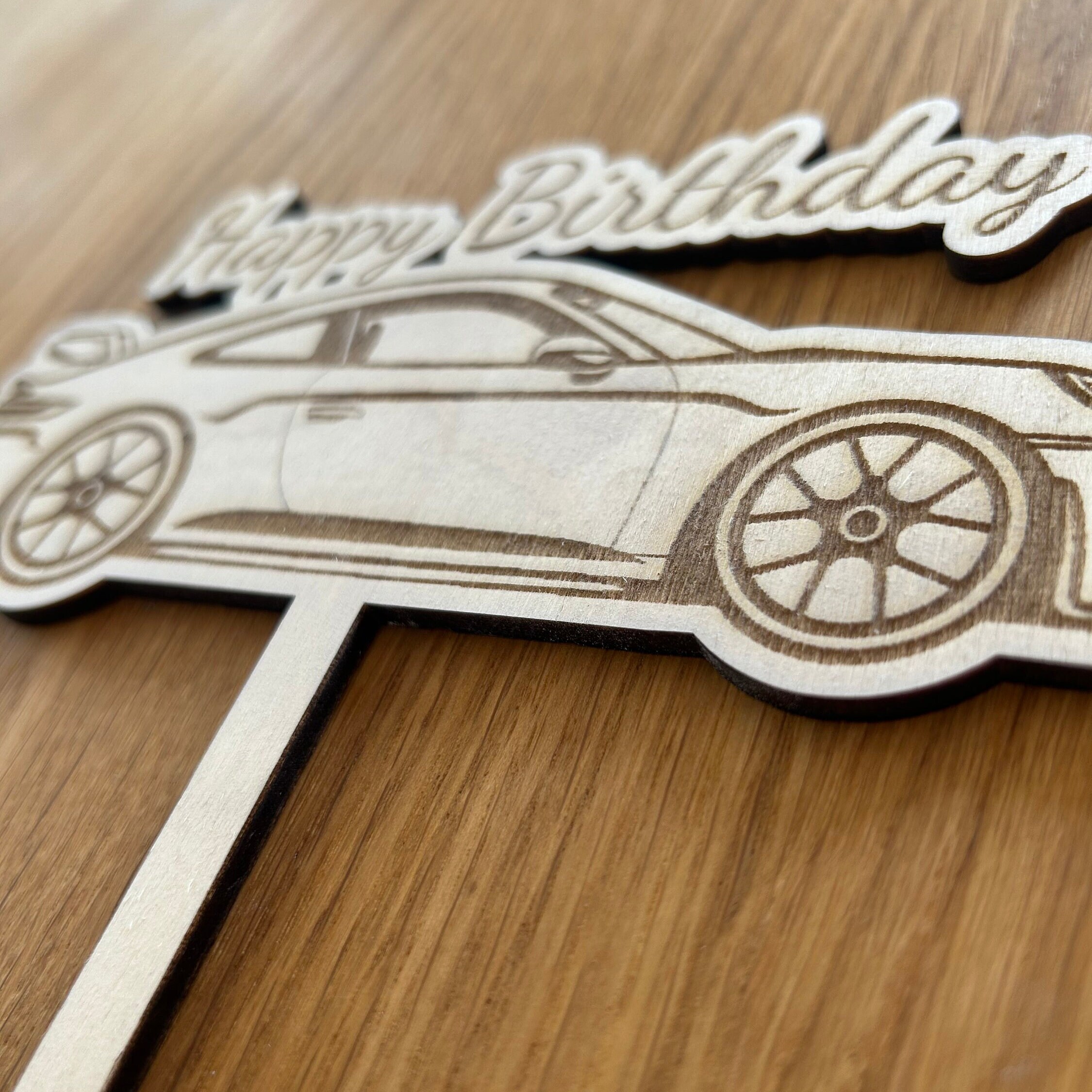 Porsche Cake Topper Caketoppers for Birthday Wedding - Etsy UK