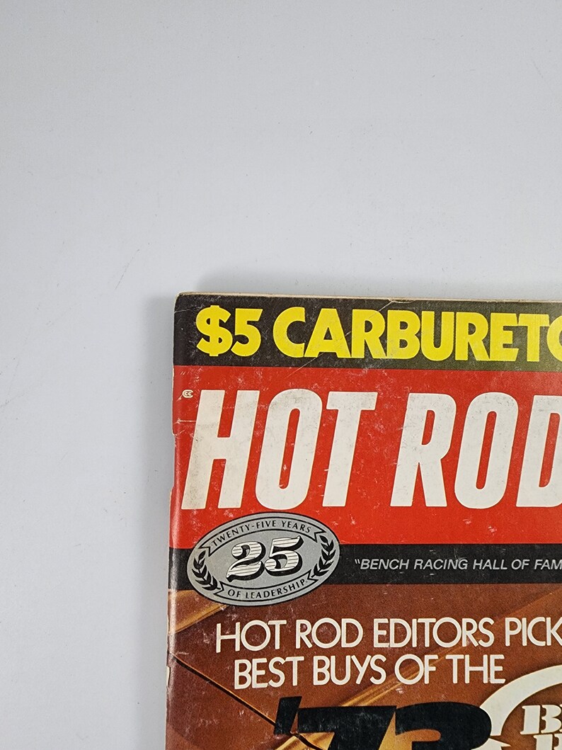 Vintage Hot Rod Magazine October 1972 - Etsy