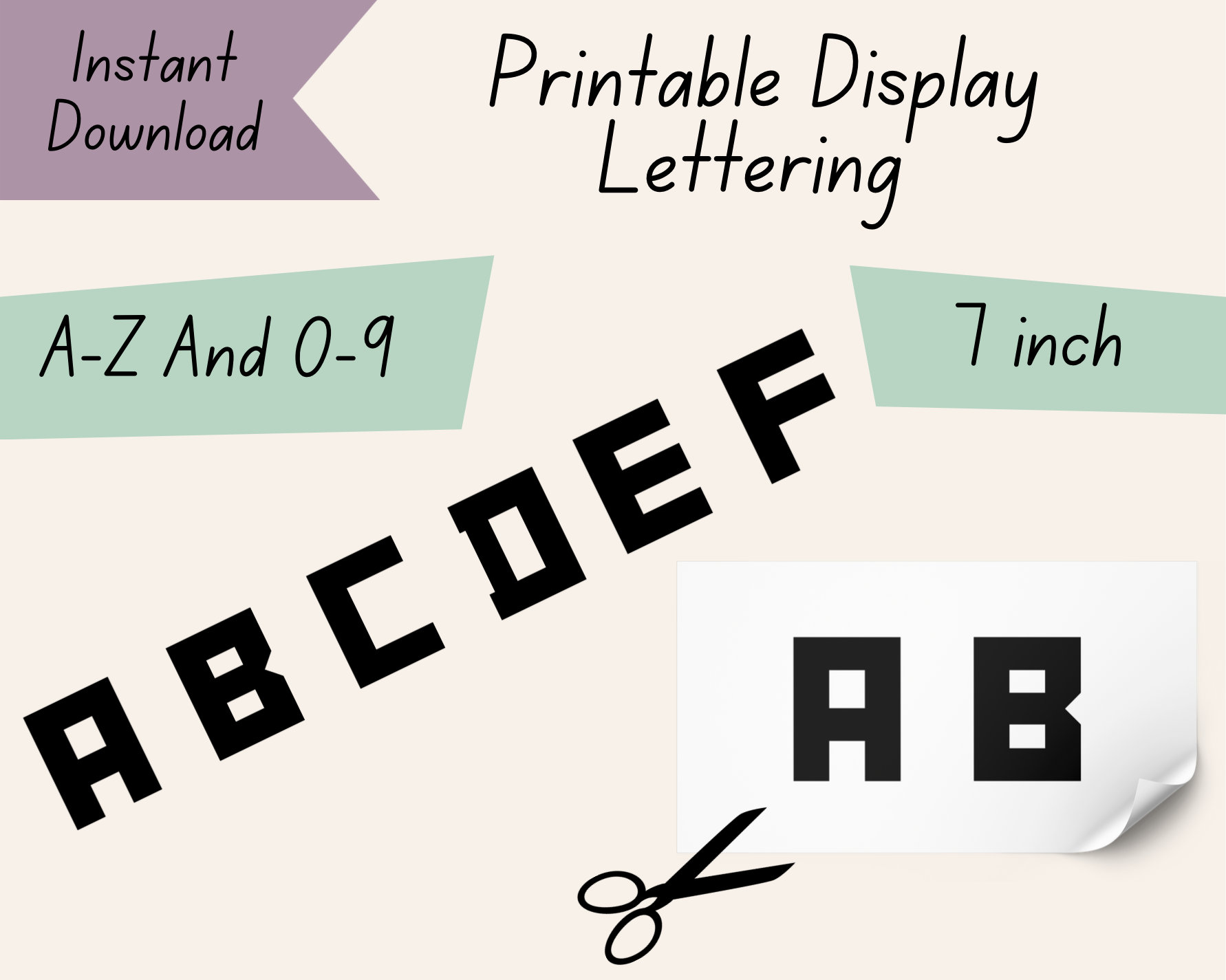 Bulletin Board, Classroom Lettering, Letters for Display Boards ...