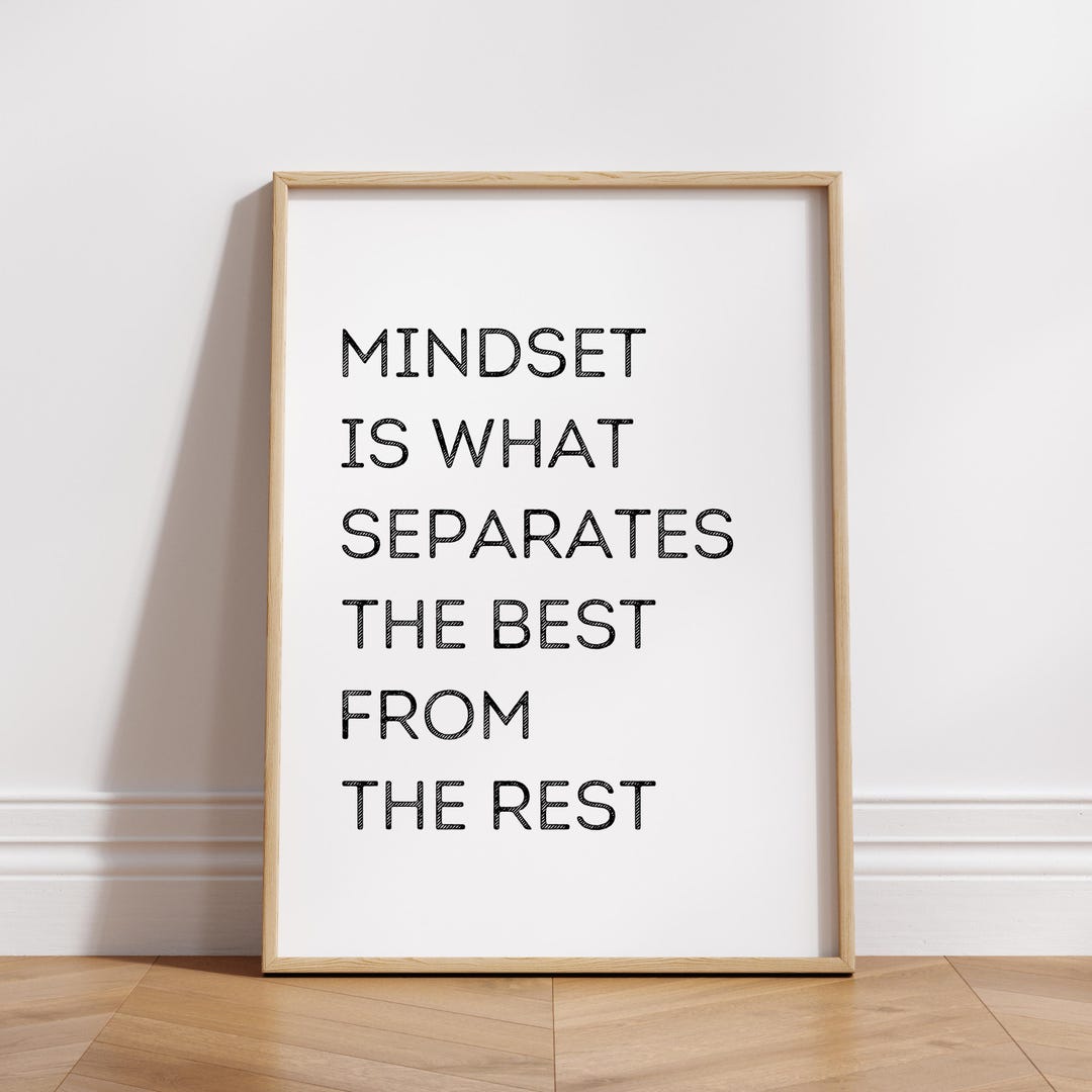 Minimalist Neutral Affirmation Printable Wall Art Motivational Quote ...