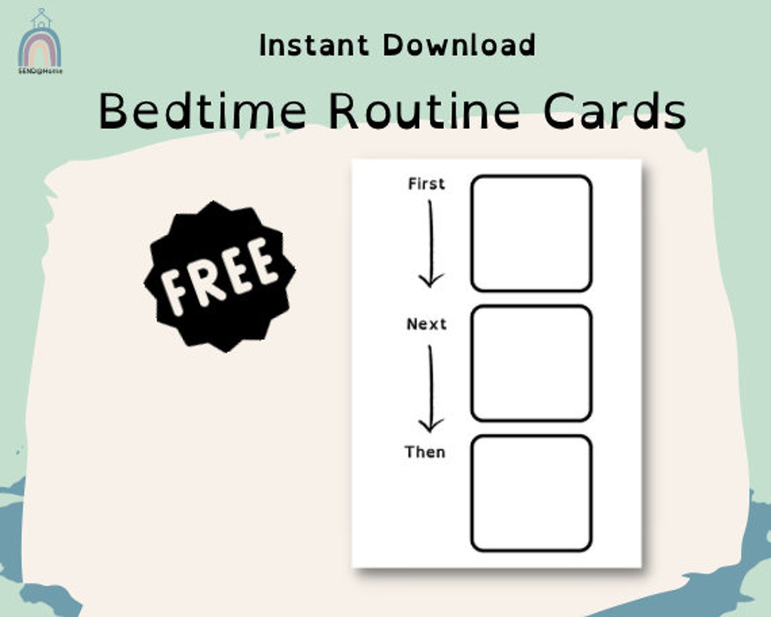 Bedtime Routine Chart, Routine Cards Autism, Bedtime Schedule, Now and ...