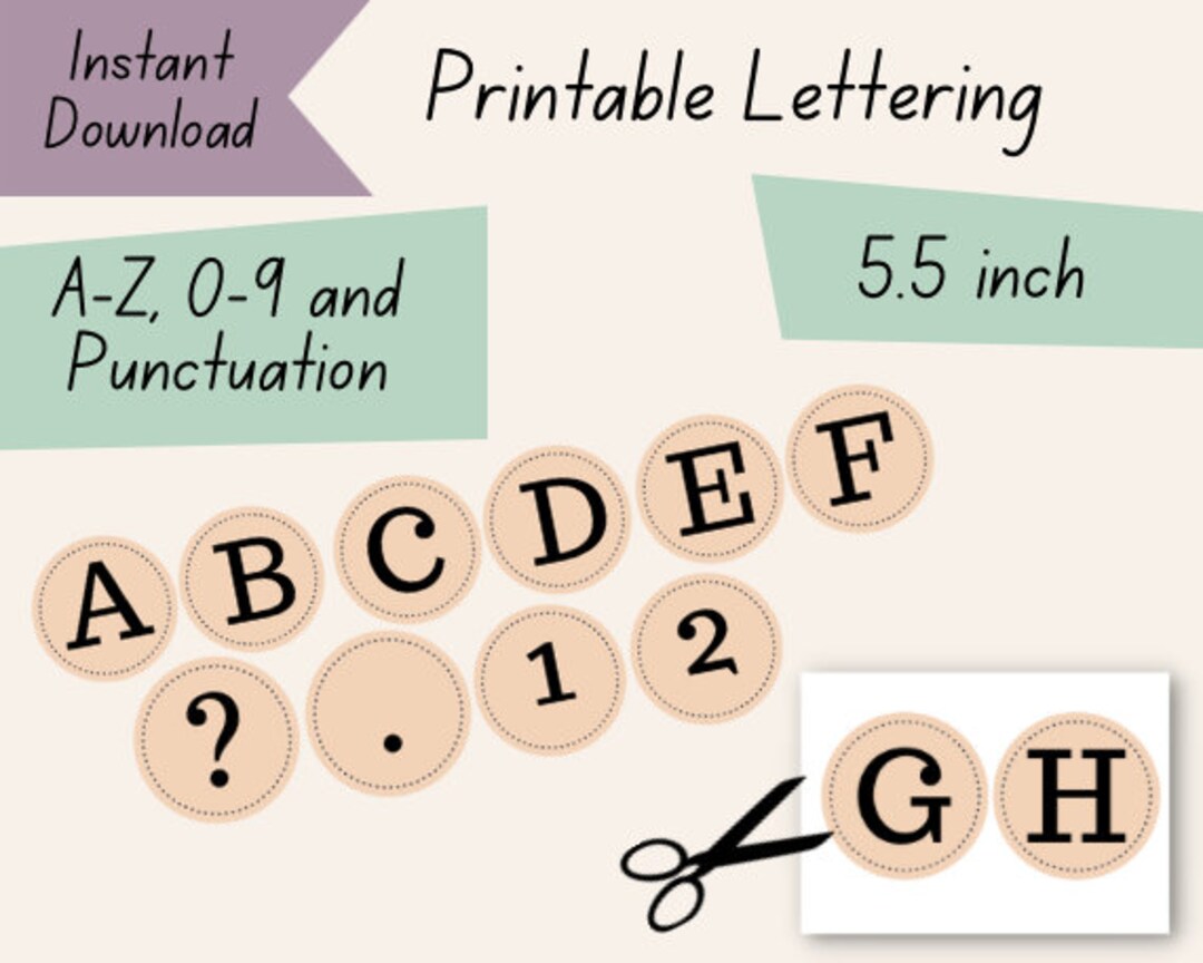 Bulletin Board, Neutral Classroom Lettering, Letters for Display Boards ...