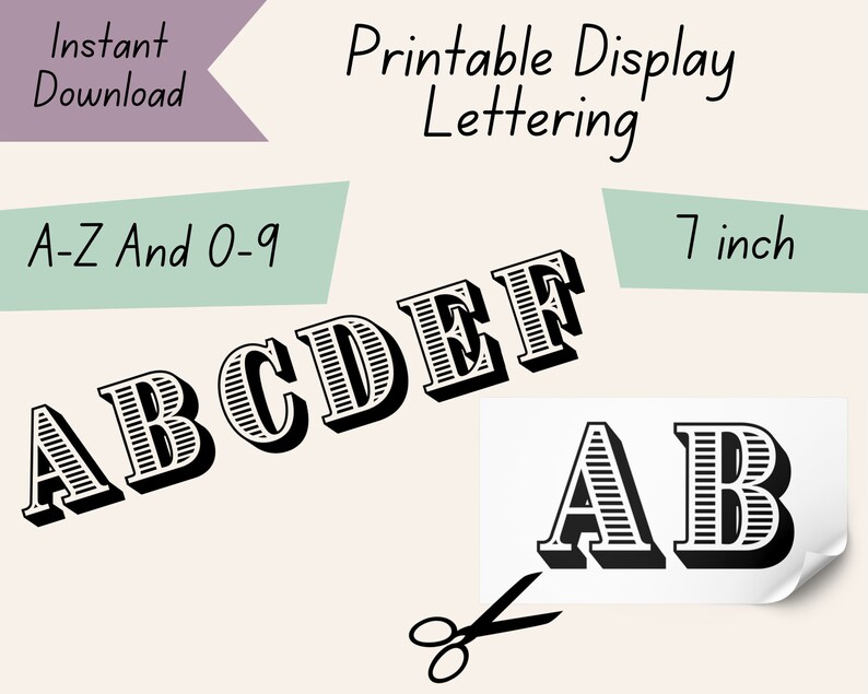 Bulletin Board, Classroom Lettering, Letters for Display Boards ...