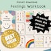 Emotions Worksheets, Feelings Worksheets, Autism Resources, Workbook ...
