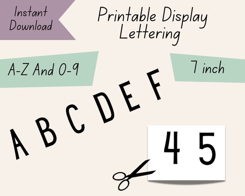Bulletin Board, Classroom Lettering, Letters for Display Boards ...