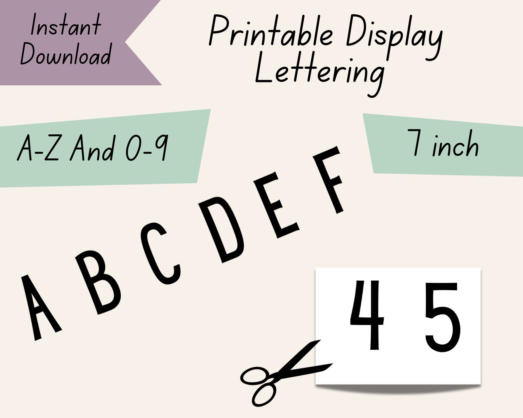 Bulletin Board, Classroom Lettering, Letters for Display Boards ...