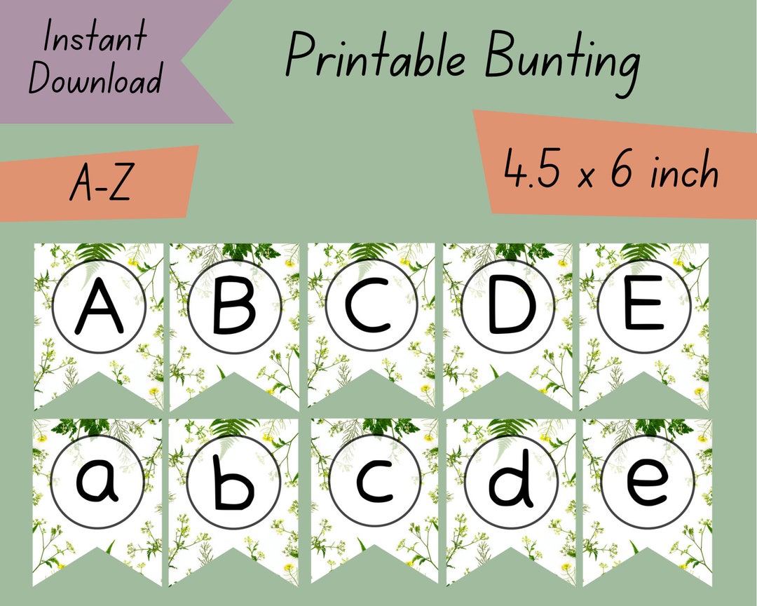 Bulletin Board Bunting, Classroom Bunting, Bunting for Display Boards ...