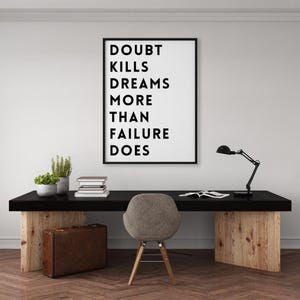 Minimalist Neutral Affirmation Printable Wall Art Motivational Quote ...