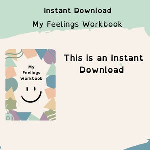 Emotions Worksheets, Feelings Worksheets, Autism Resources, Workbook ...