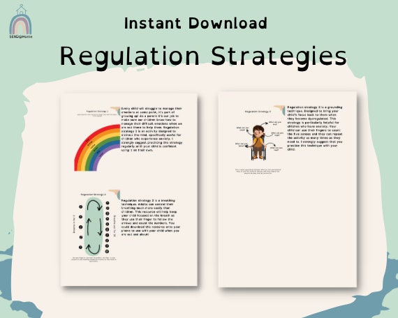 Children’s Self Regulation Strategies, Zones of Regulation, Children’s ...