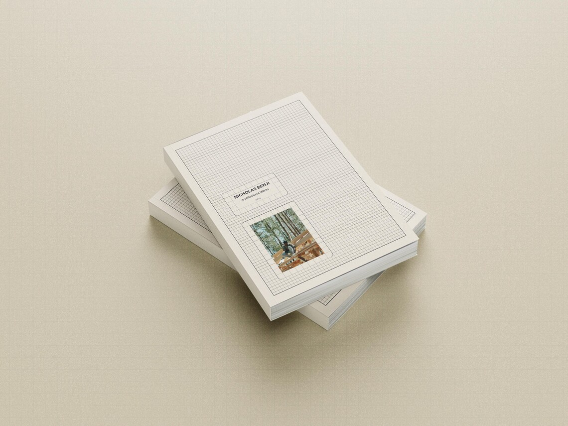 Portfolio Cover Template | Minimalist Cover | Architecture | Magazine ...