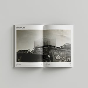 Portfolio Template | Minimalist Layout | Architecture | Magazine ...