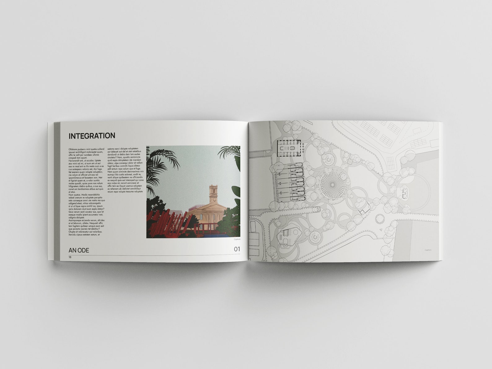 Portfolio Template | Minimalist Layout | Architecture | Magazine ...