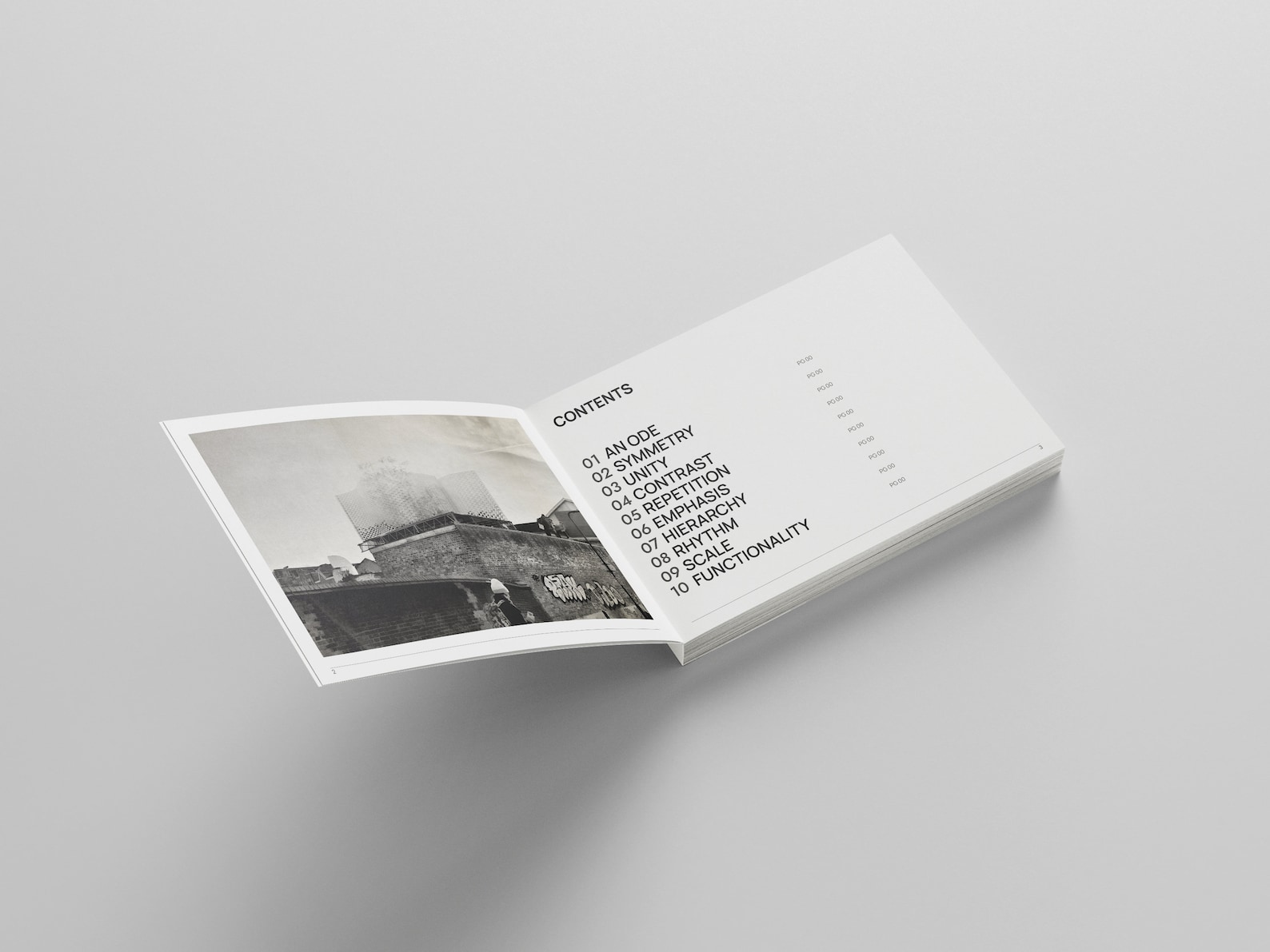 Portfolio Template | Minimalist Layout | Architecture | Magazine ...