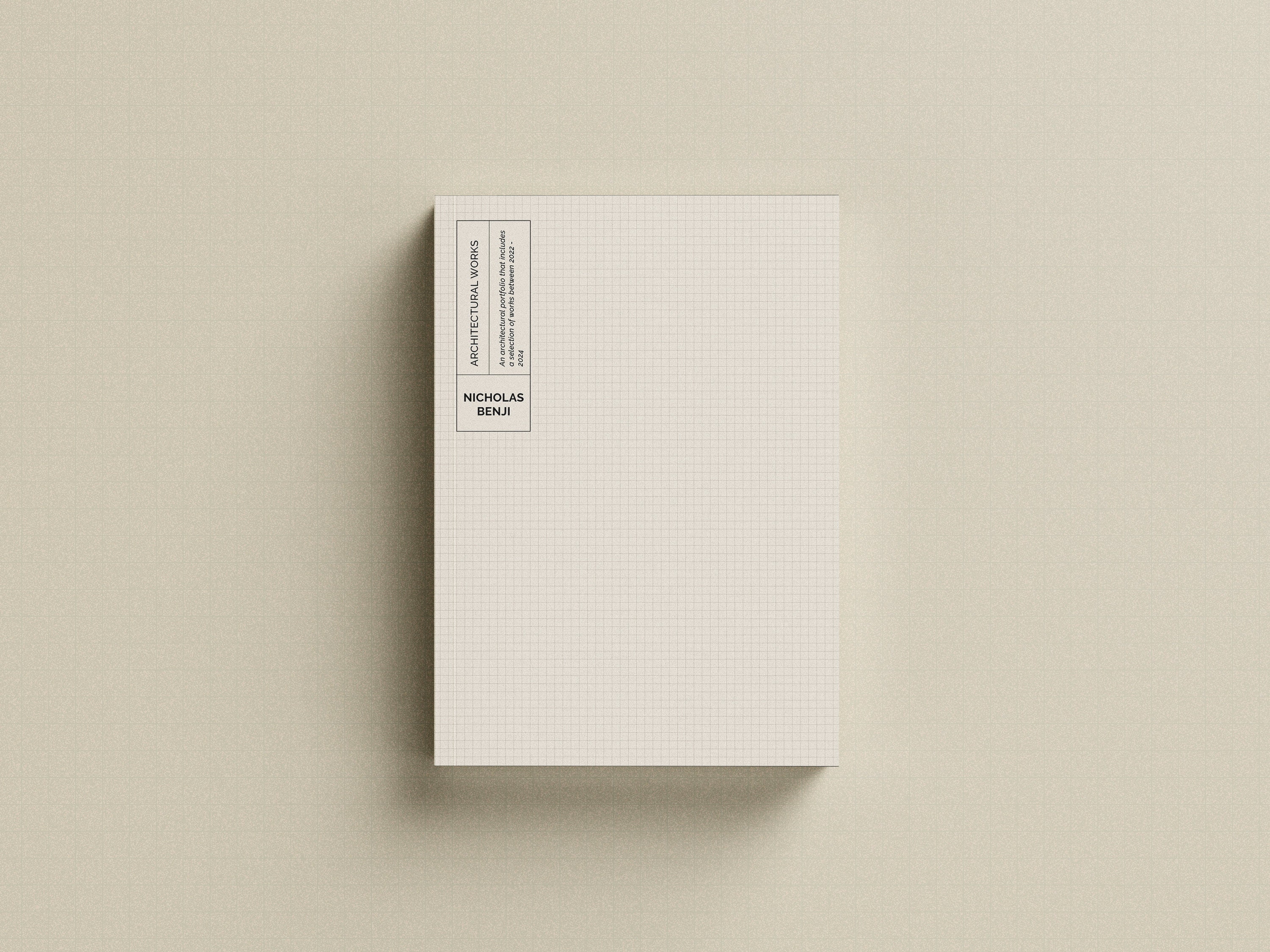 Plantilla de portada de portafolio / Portada minimalista / Arquitectura ...