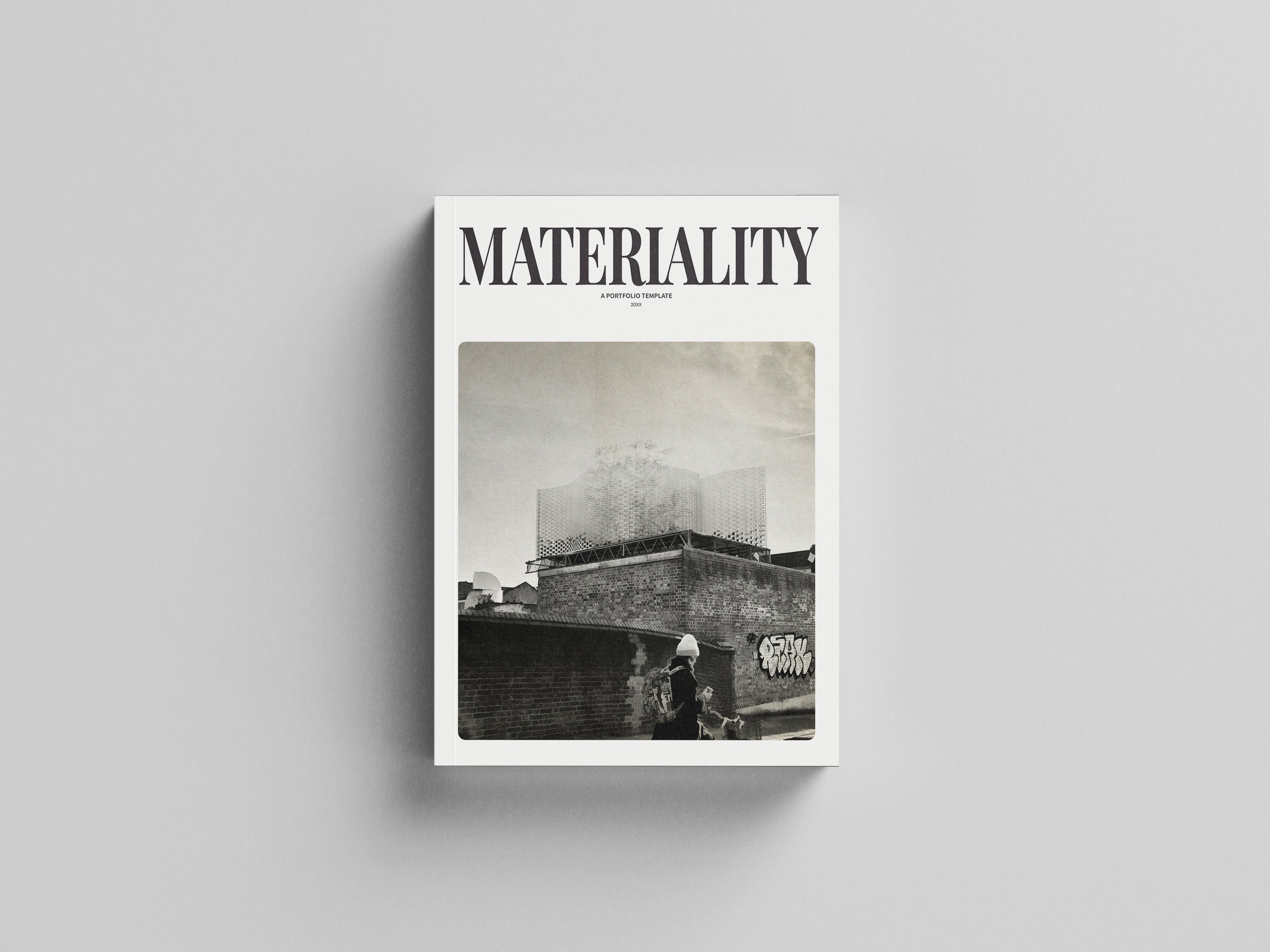 Minimalist Portfolio Template: Architecture & Interior Design (A4 ...