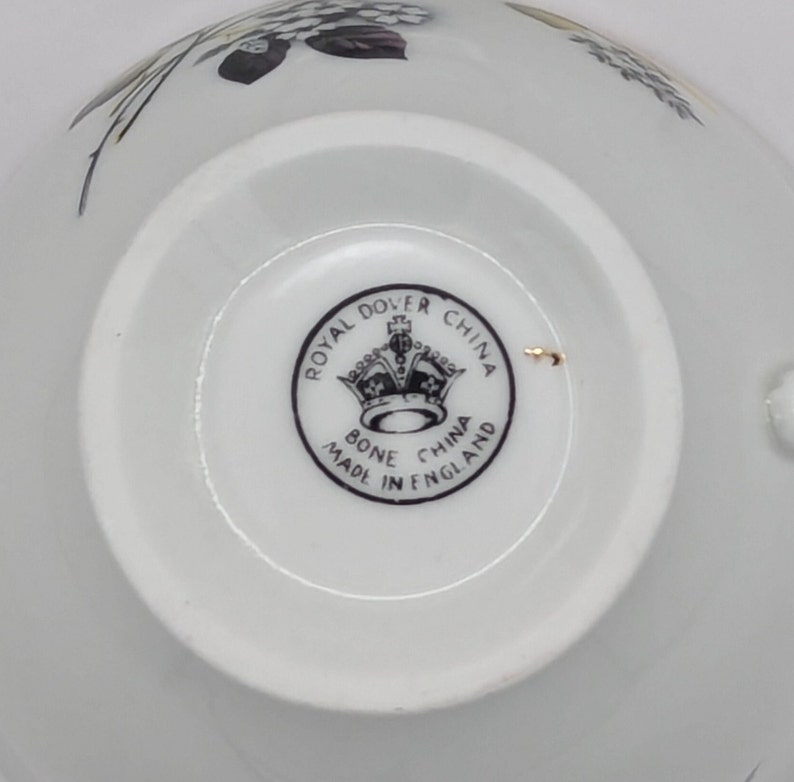 Elegant Royal Dover Bone China Tea Cup and Saucer Set Pink and Yellow ...