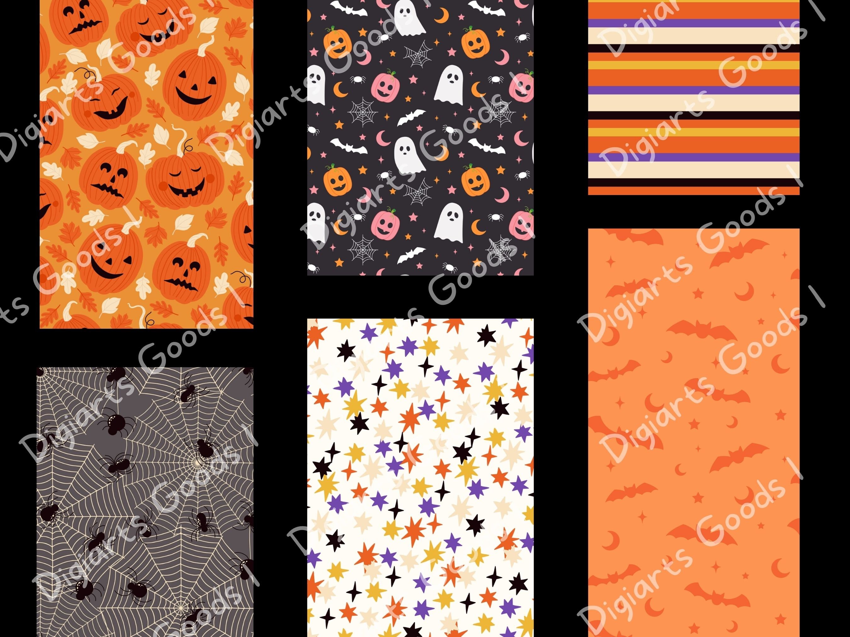 20 Cute Halloween Digital Paper Scrapbook Boo Wallpaper - Etsy