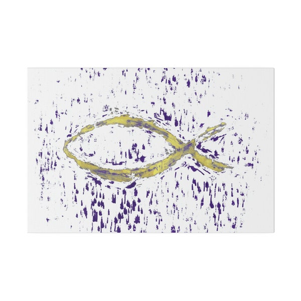 Jesus Fish Wall Art - Etsy