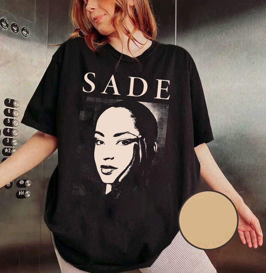 90s Rap Hip Hop Sade Tee Sade Adu World Tour Tshirt Sade T - Etsy