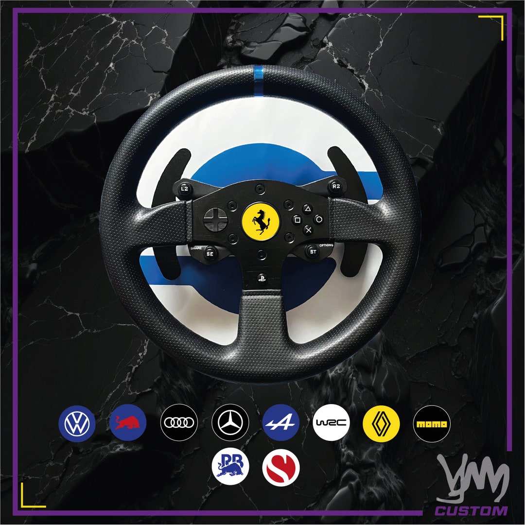 Sticker logos centre de volant Thrustmaster T300 RS Gran Turismo - Etsy ...