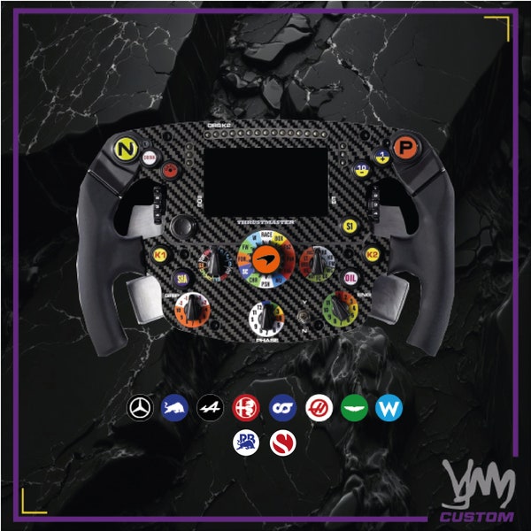 Thrustmaster Wheel Stickers - Etsy