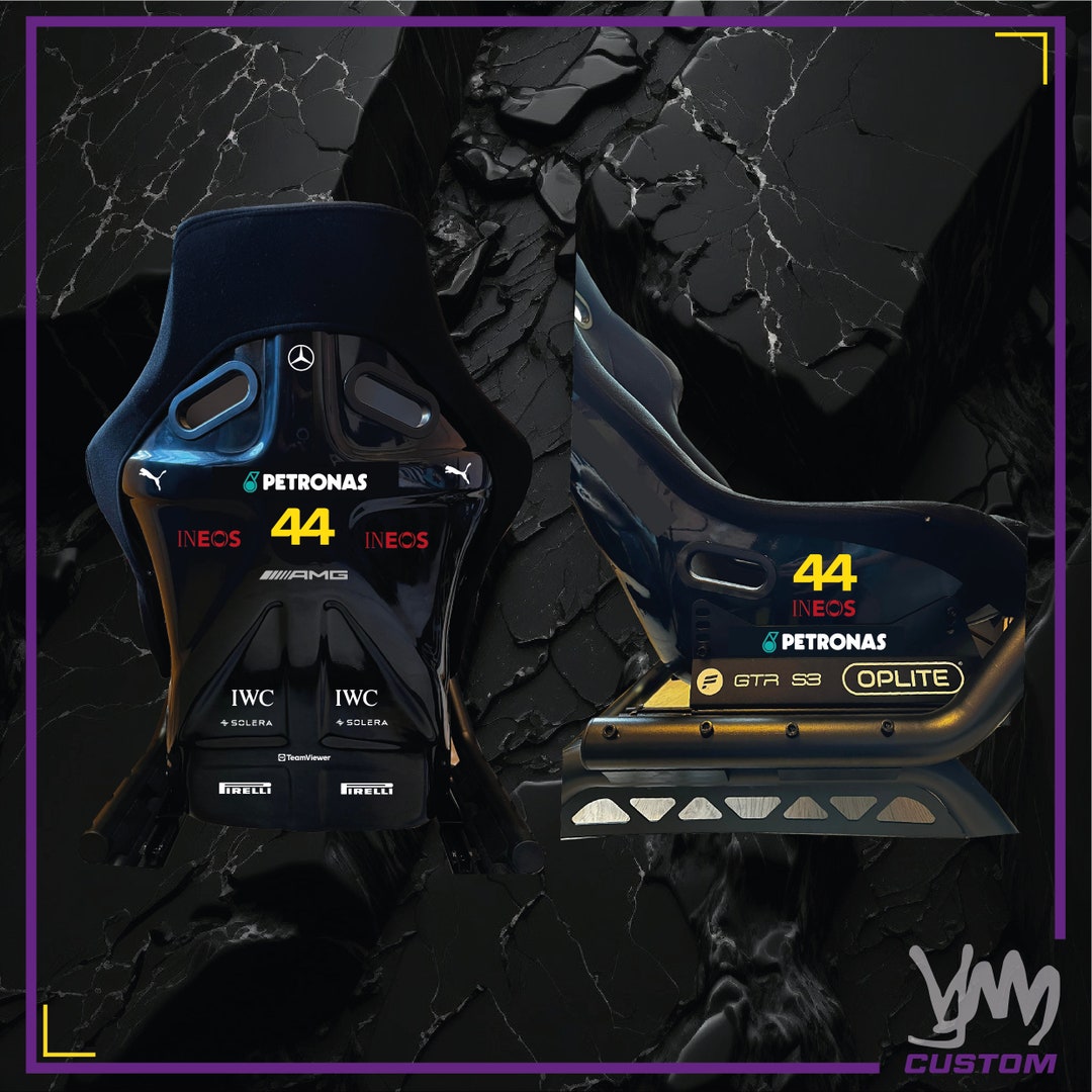 OPLITE Mercedes Petronas AMG F1 Hamilton / Russell Seat / Chassis ...