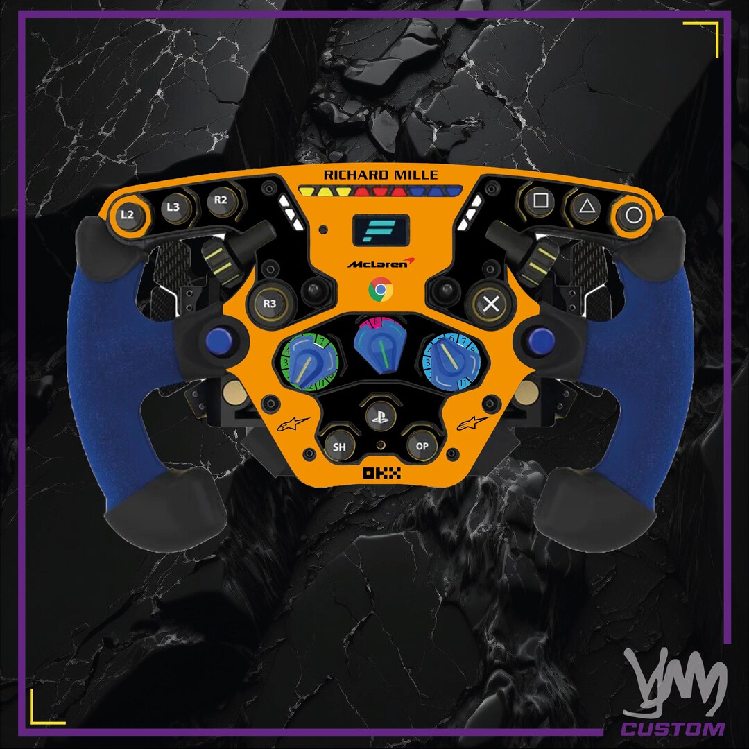 Fanatec Podium Complete Steering Wheel Stickers - Mclaren F1 - Etsy UK