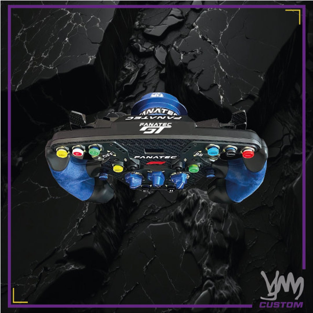 Fanatec GT World Challenge Sticker for Fanatec Podium Racing Wheel F1 ...