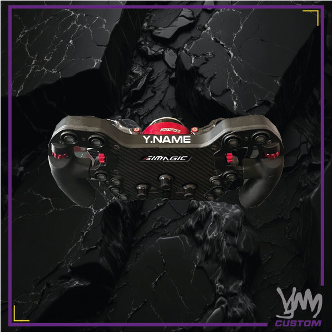 Personalized Name Sticker for Steering Wheel SIMAGIC - Etsy