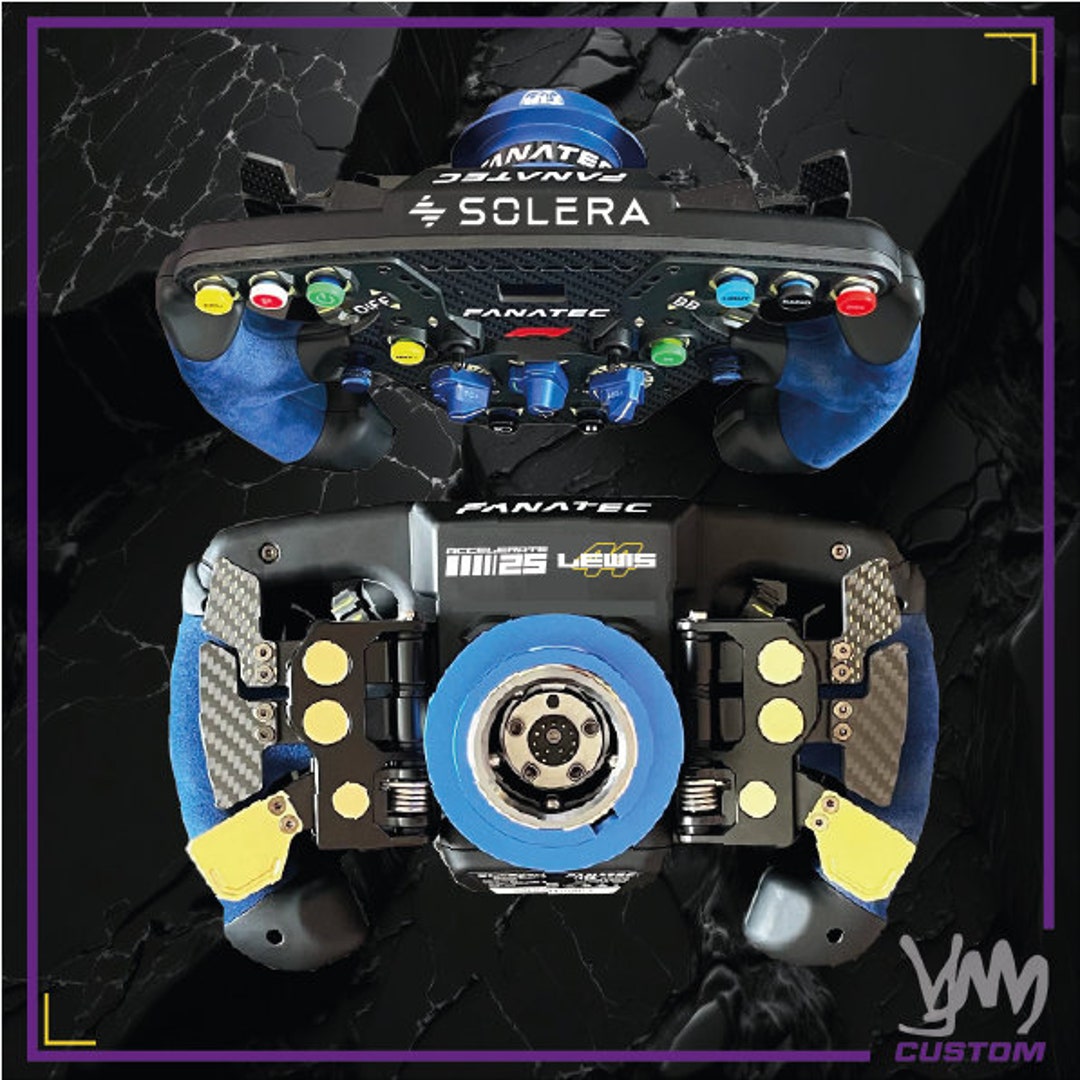 Lewis Hamilton Steering Wheel Sticker Pack back Solera above for ...