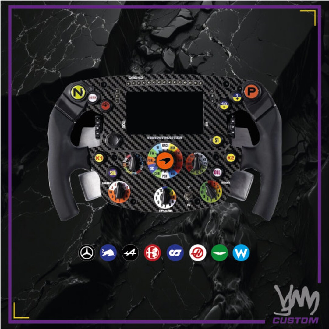 F1 Team Stickers of Your Choice to Replace Central Logo for - Etsy UK