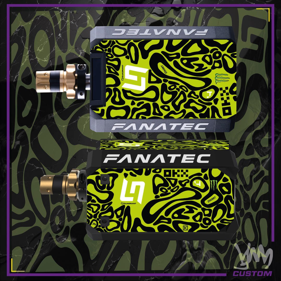 Fanatec DD1 or DD2 Engine Base Stickers - Lando Norris Special Edition ...