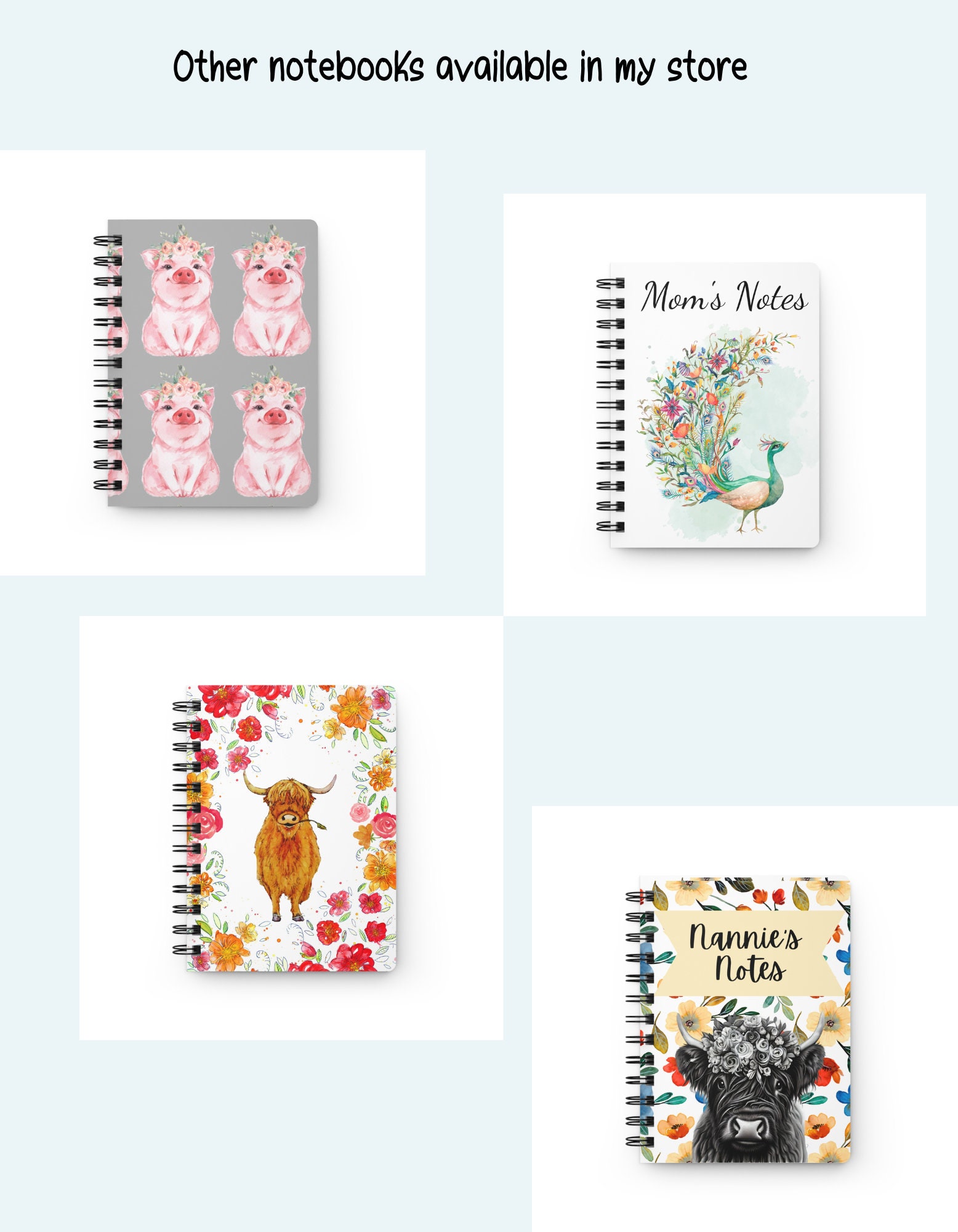 Highland Cow Journal Notebook Cow Lover Gift Highland Cow Gift - Etsy