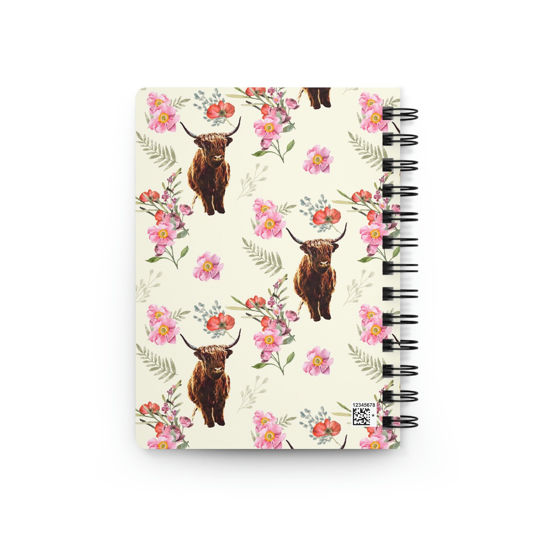 Highland Cow Journal Notebook Cow Lover Gift Highland Cow Gift Teacher ...