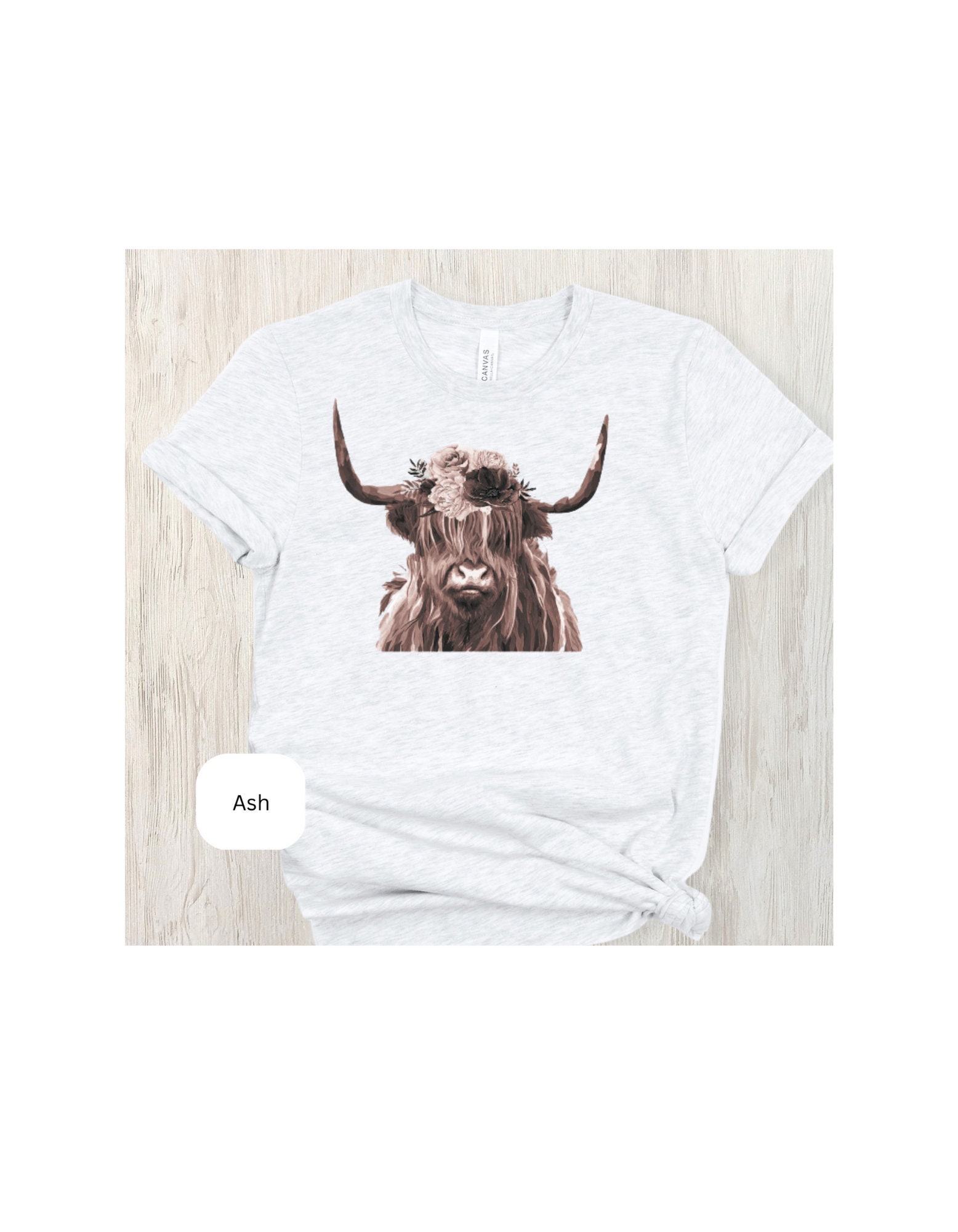 Highland Cow Shirt for Cow Lover Gift Highland Cow Gift Scottish ...