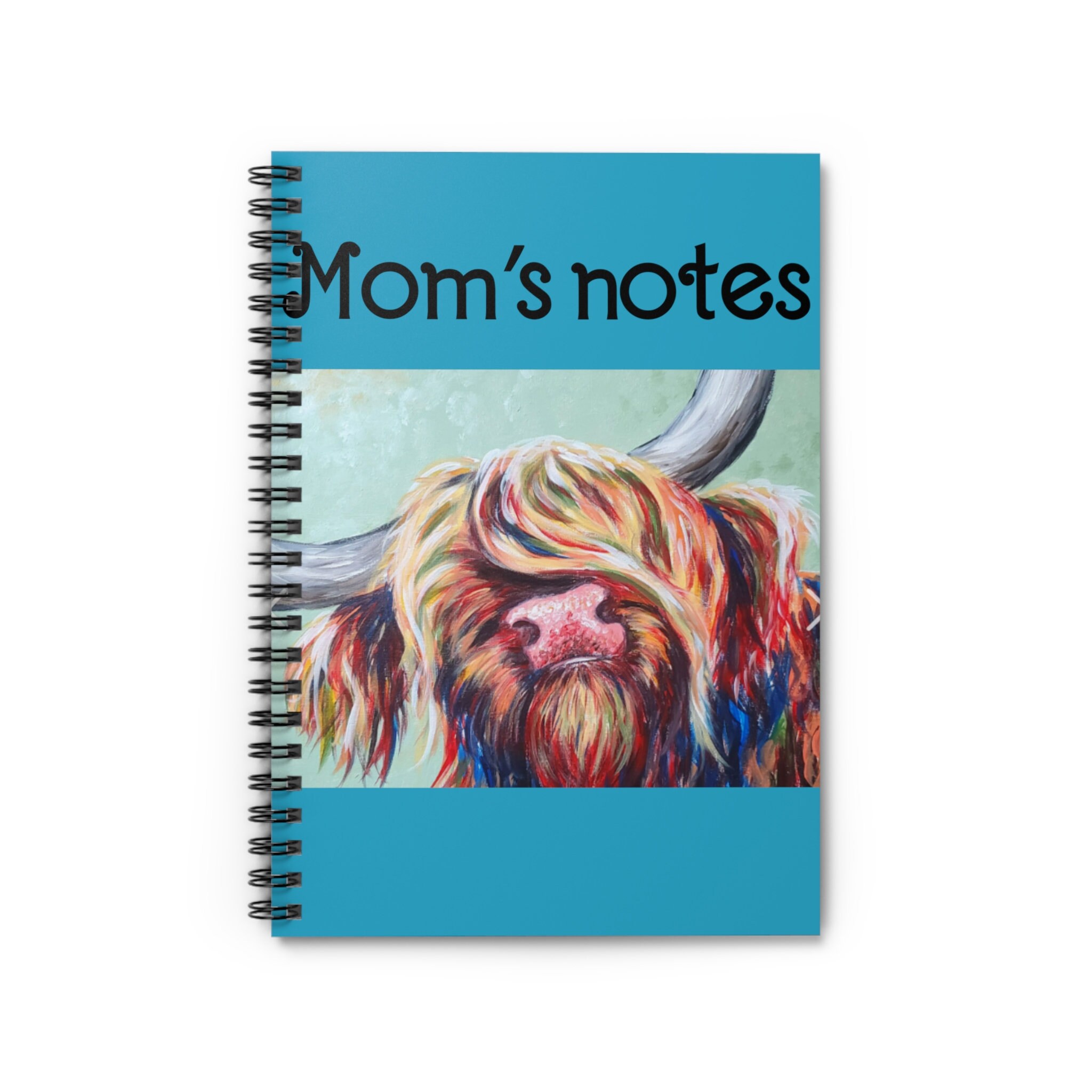 Highland Cow Journal Personalized Writing Notebook Highland Cow Gift ...